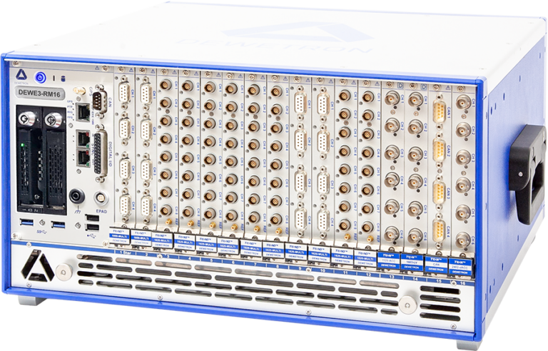 Rackmount DAQ system with high-channel-count | DEWETRON